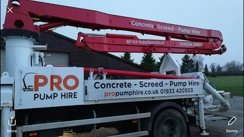 Boom Pumping | Pro Pump Hire Ltd